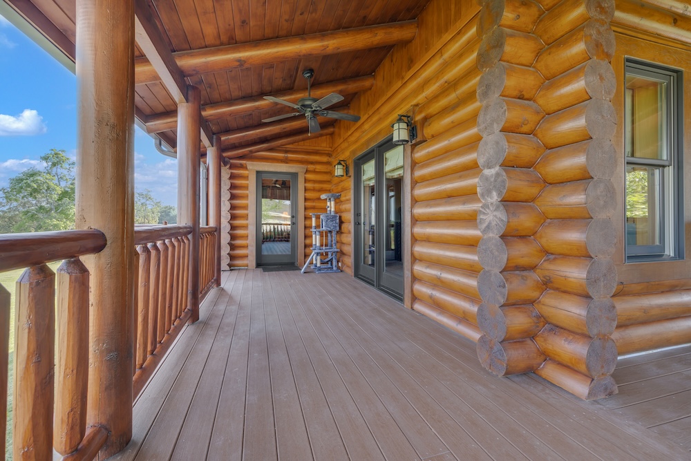 178± Acres With Timber Frame Log Home And Income-Producing CRP In Todd ...